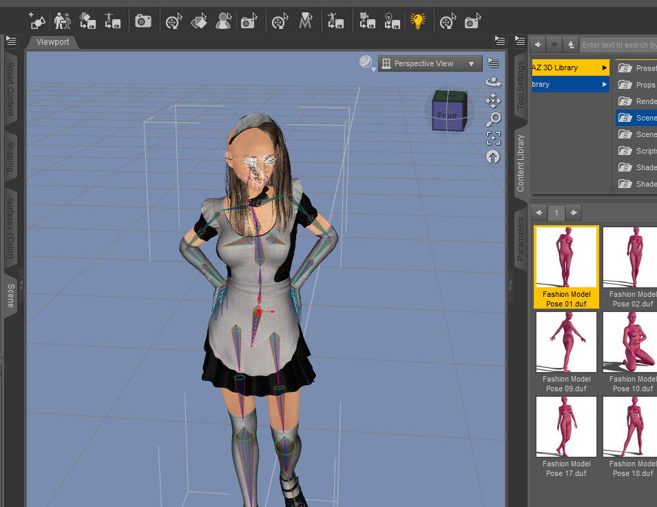 【Daz Studio】オリジナルキャラクターを作成する方法 | How to create an original character ...