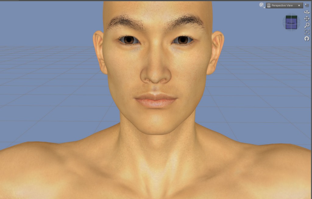 【Daz Studio/ダズスタ】直球の日本人を作ってみた。 | 【 マンガ×AI 】マンガロイドjp