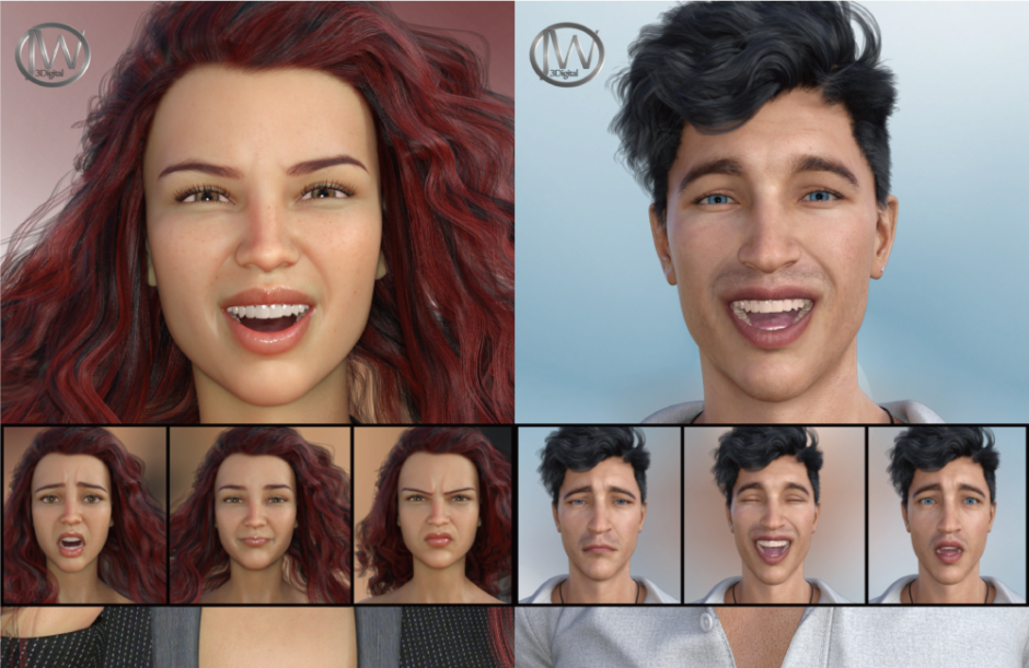 【Daz Studio】オリジナルキャラクターを作成する方法 | How to create an original character ...